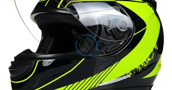 Casca moto full face Awina TN0700B-F1, negru / galben - MiroMoto