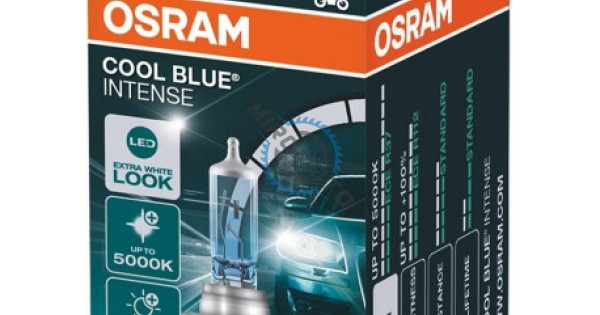 Bec halogen OSRAM H7, cool blue intense, 12V NEXT GEN, 5000K, 55W ...