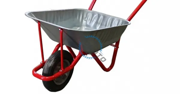 Roaba constructii / gradinarit, ELEFANT Tip 6, tabla zincata, 80 L ...