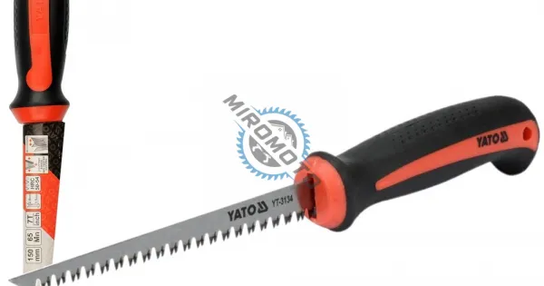 Fierastrau pentru rigips, Yato YT-3134 , 160 mm, maner plastic