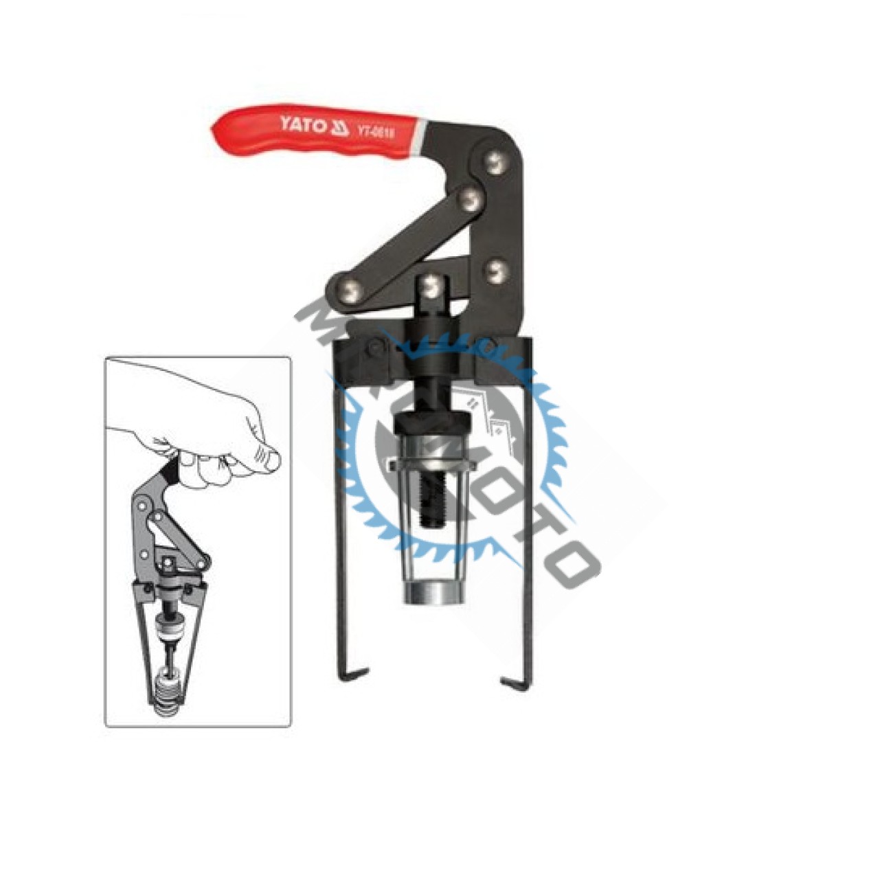 Dispozitiv demontat supape motor diesel, Yato YT-0618 - YT-0618