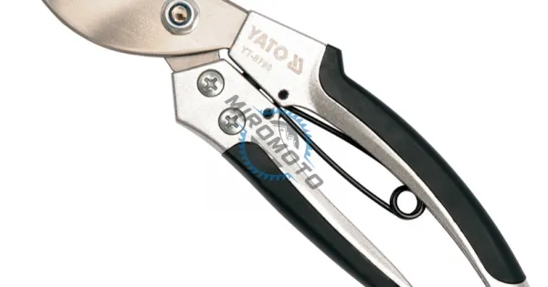 Foarfeca de vie manuala, Yato YT-8790, maner aluminiu 200 mm - MiroMoto